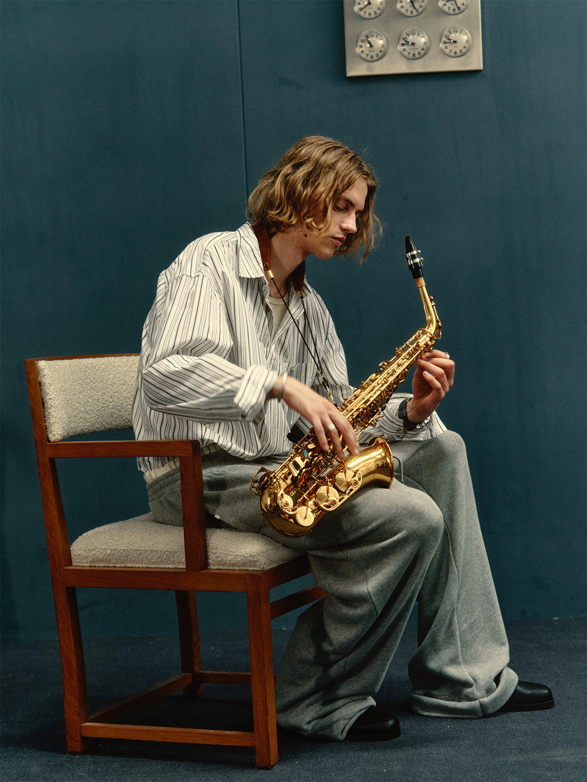 008 - “Profile” Volume Double Waist Jeans